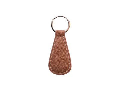 PU Leather Key Chain(Waterdrop,Brown) - Laser ARC - Laser Engraving ...