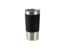 20oz/600ml Laserable Leatherette Tumbler (Black)MOQ 1000pcs - Laser ARC ...